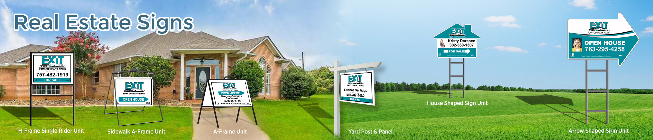 Exit Realty Signs – Get Noticed!