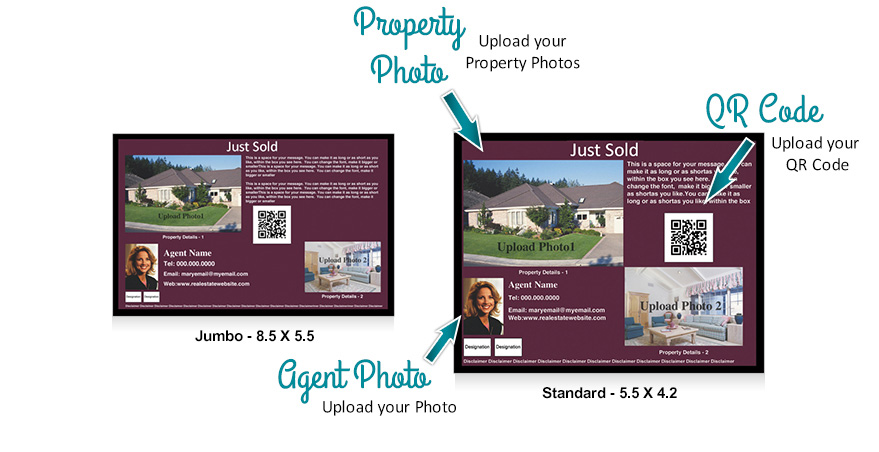 EXIT Realty Just Sold Postcards