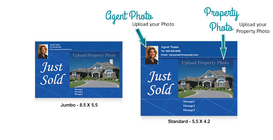 EXIT Realty Just Sold Postcards